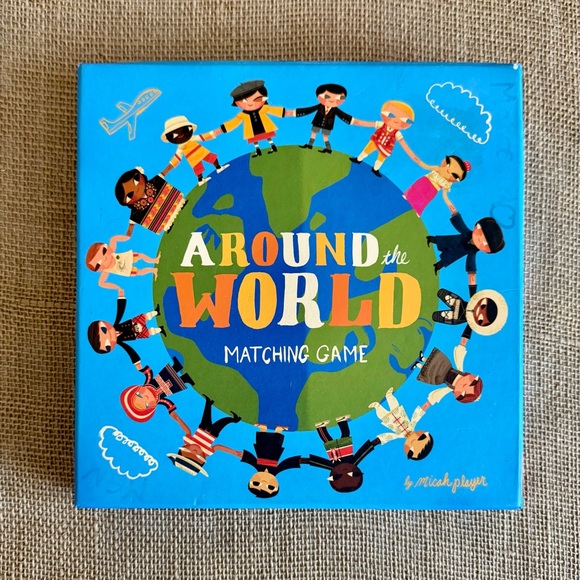 Micah Player | Toys | Around The World Matching Game W Thick Cardboard ...